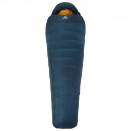 Mountain Equipment - Helium 800 - Daunenschlafsack Gr Long - Body Size: 200 cm Zip: Left Blau