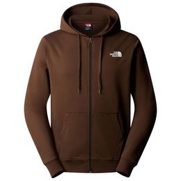 The North Face - Open Gate Fullzip Hoodie Light Gr S braun