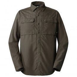 The North Face - L/S Sequoia Shirt - Hemd Gr S braun