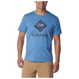 Columbia - Rapid Ridge Graphic Tee - T-Shirt Gr S blau