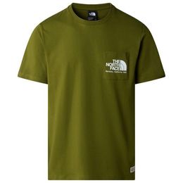 The North Face - Berkeley California Pocket S/S Tee - T-Shirt Gr L oliv