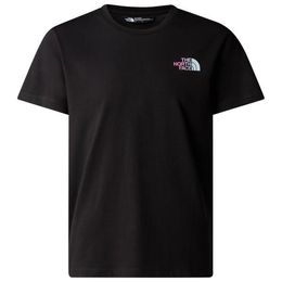 The North Face - Girl's S/S Relaxed Graphic Tee 2 - T-Shirt Gr XS schwarz