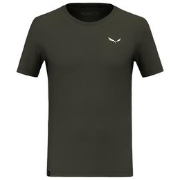 Salewa - Eagle Sheep Camp Dry T-Shirt - Funktionsshirt Gr 46 oliv