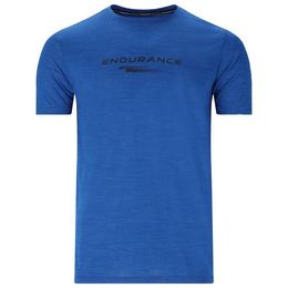 Endurance - Portofino S/S Performance Tee - Funktionsshirt Gr S blau