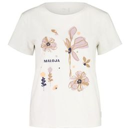 maloja - Women's PadolaM. - T-Shirt Gr S weiß