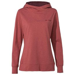 Vaude - Women's Tuenno Pullover - Hoodie Gr 34 rot