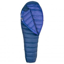 Marmot - Micron 15 - Daunenschlafsack Gr Long Zip: Left Surf /Blau