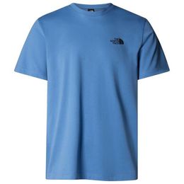 The North Face - S/S Simple Dome Tee - T-Shirt Gr XL blau