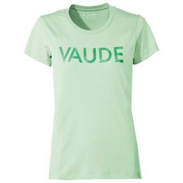 Vaude - Women's Graphic Shirt - T-Shirt Gr 34 grün