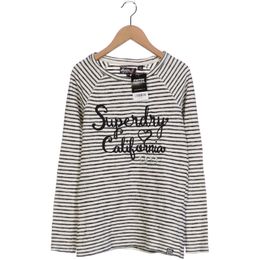 Superdry Damen Sweatshirt, weiß, Gr. 36