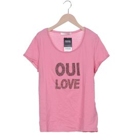Oui Damen T-Shirt, pink, Gr. 40