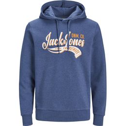 Jack & Jones ORIGINALS by JACK & JONES Sweatshirt, Logo-Print, für Herren, blau, M