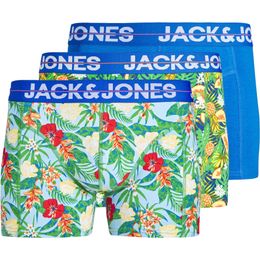 Jack & Jones JACK & JONES Pants kurz, 3er-Pack, Logo-Bund, für Herren, blau, XXL