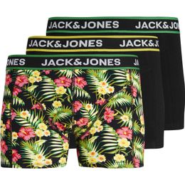 Jack & Jones JACK & JONES Pants kurz, 3er-Pack, für Herren, schwarz, M