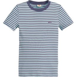 Levi's Levi's® T-Shirt, Rundhals, Kurzarm, für Damen, blau, L