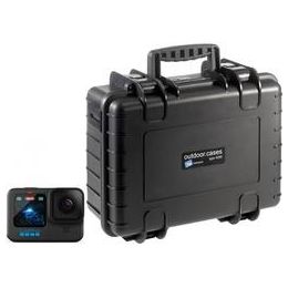 GoPro HERO12 Black + B&W Case Type 4000 schwarz| Preis nach Code OSTERN