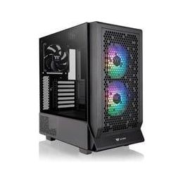 Thermaltake Ceres 330 TG ARGB , Tower-Geh&auml;use schwarz, Tempered Glass