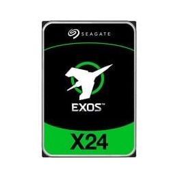 Seagate Exos X24 12 TB, Festplatte SATA 6 Gb/s, 3,5" Kapazität: 12 TB ms/Cache/U: 4,16 ms/512 MB/7.200 U/min Datentransferrate: Lesen: 285 MB/s
