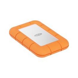LaCie Rugged Mini SSD 1 TB, Externe SSD orange/silber, USB-C 3.2 Gen 2x2 (20 Gbit/s)