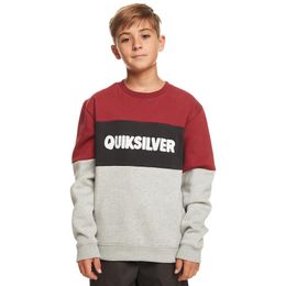 Quiksilver Sweatshirt »School Again« Tibetan Red Umweltfreundliches Material: Mischgewebe...