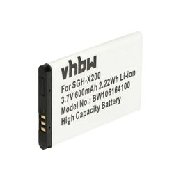 vhbw Ersatz für Samsung BST3108BEC/STD für Smartphone-Akku Li-Ion 600 mAh (3