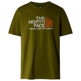 The North Face - S/S Rust 2 Tee - T-Shirt Gr M oliv