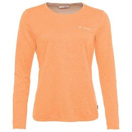 Vaude - Women's Essential L/S T-Shirt - Funktionsshirt Gr 38 orange