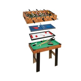 Colorbaby Tischfußballspiel Multispiel-Tisch Colorbaby 4 in 1 87 x 73 x 43 cm