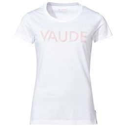 Vaude - Women's Graphic Shirt - T-Shirt Gr 46 weiß