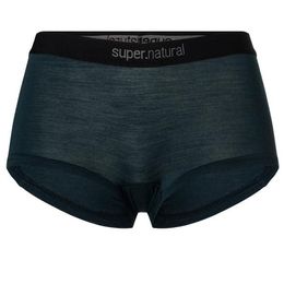 super.natural - Women's Tundra 175 Boyfriend Hipster - Unterhose Gr 34 - XS schwarz/blau