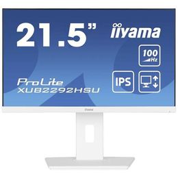 iiyama ProLite LED-Monitor EEK E (A - G) 54.6 cm (21.5 Zoll) 1920 x 1080 Pixel 16:9 0.4 ms HDMI®, DisplayPort, Kopfhörer (3.5 mm Klinke), USB 3.2 Gen 1 IPS LED