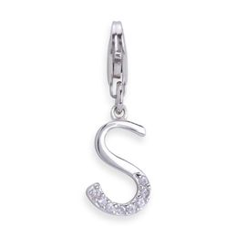 UNIQUE Charm-Einhänger UNIQUE Silber Charm mit Karabiner für Basisarmbänder CH0179