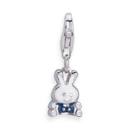 UNIQUE Charm-Einhänger UNIQUE Silber Charm mit Karabiner für Basisarmbänder CH0053