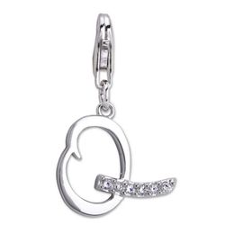 UNIQUE Charm-Einhänger UNIQUE Silber Charm mit Karabiner für Basisarmbänder CH0296