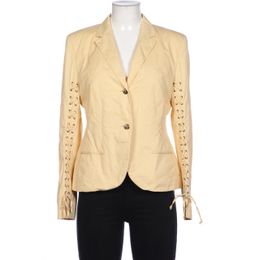 René Lezard Rene Lezard Damen Blazer, gelb, Gr. 40