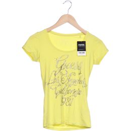 Guess Damen T-Shirt, gelb