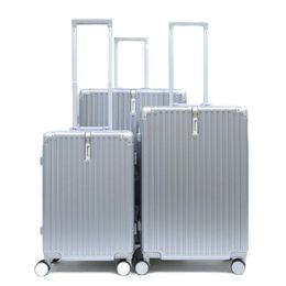 KESSMANN Kofferset Aluminium Hartschalen Kofferset 3 Teilig M klein L mittel XL groß