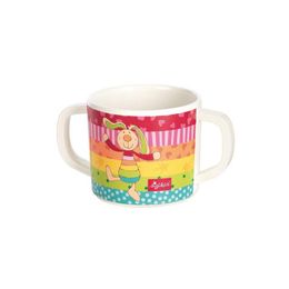 Sigikid Kindergeschirr-Set Kindergeschirr Tasse Hase Rainbow Rabbit rPET (5-tlg)