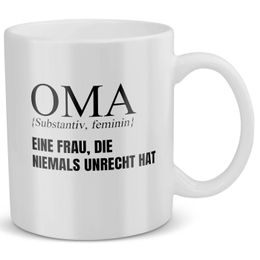 22Feels Tasse Oma Geschenk Geburtstag Grossmutter Rentnerin Frauen Weihnachten