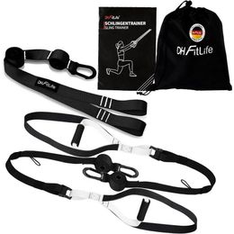 DH FitLife Schlingentrainer Sling Trainer Set für Krafttraining & Home Workout