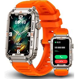 AWSENS Fur Herren mit Telefonfunktion Touchscreen Smartwatch (1.57 Zoll