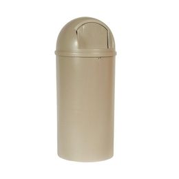 Rubbermaid Aschenbecher, HxØ 1070 x 455 mm beige