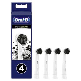 Oral-B Zahnpflege-Set Oral-B Head 4-pack Pure Clean Aufsteckbürsten für elektrische Zahnbürs