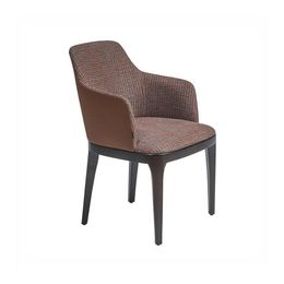JVmoebel Armlehnstuhl Design Lounge Stuhl mit Armlehnen Esszimmer Polster Stühle Neu (1 St)