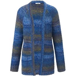 Strickjacke Peter Hahn blau