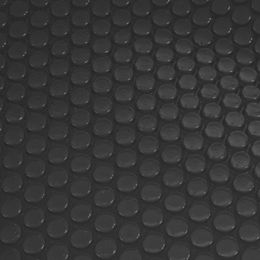 MCW Pool-Abdeckung W&auml;rmeplane Solarplane Abdeckplane Solarabdeckung, St&auml;rke: 200 &micro;m ~ rechteckig 8x4m schwarz