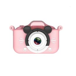 Houhence Mini-Kamera Kinder-Digitalkamera HD 2000W Pixel Vorder- und Rückkamera Kinderkamera