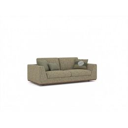 JVmoebel 2-Sitzer Grün Zweisitzer Sofa Modern Textil Polstermöbel Wohnzimmer Neu