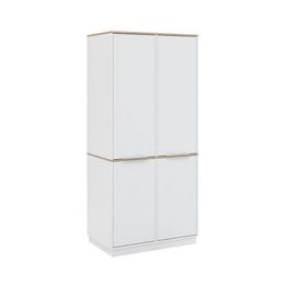 VICCO Kleiderschrank Schrank Betti 72x179 cm Weiß Sonoma