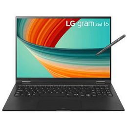 LG gram 16T90R-G.AP78G Convertible Notebook 40,6 cm (16,0 Zoll), 16 GB RAM, 1 TB SSD, Intel® Core™ i7 1360P